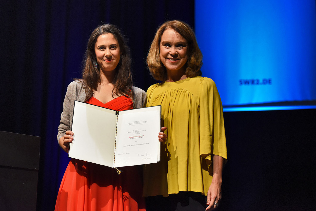 Jazz-Preis Baden-Württemberg 2019 für Olivia Trummer: Ministerium für Wissenschaft, Forschung ...
